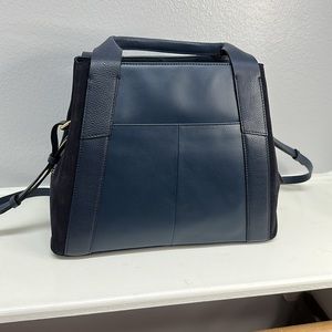 RADLEY LONDON | Bags | Nwt Radley London Baylis Road Navy Blue Suede ...